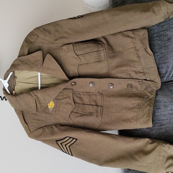 Jackets & Coats | Vintage Military Style Jacket | Poshmark